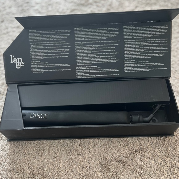 Lange | Hair | Lange Aplatir Flat Iron Hair Straightener | Poshmark